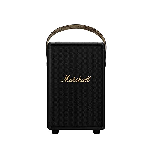 Marshall Tufton Bluetooth Speaker, Black & Brass