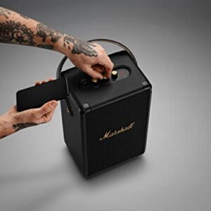 Marshall Tufton Bluetooth Speaker, Black & Brass