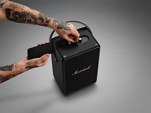 Marshall Tufton Bluetooth Speaker, Black & Brass