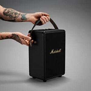 Marshall Tufton Bluetooth Speaker, Black & Brass