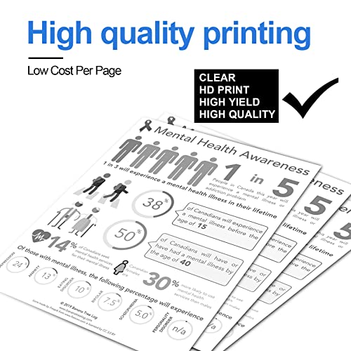 NUCALA High Yield Toner Cartridge TN-760 Black Compatible Cartridge TN760 Toner Cartridge Replacement for Brother MFC-L2710DW MFC-L2750DW MFC-L2750DWXL HL-L2350DW HL-L2370DW/DWXL Printer - 2 Pack