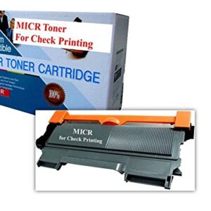 MTM Compatible MICR Brother TN-450 TN450 High Capacity 2.6K MICR Toner Cartridge for Check Printing. Replacement for TN-450 TN450 HL-2280DW MFC-7360N MFC-7860DW. Not Manufactured by Brother.