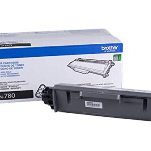 Brother Genuine TN-780 (TN780) Super High Yield Black Laser Toner Cartridge 2-Pack