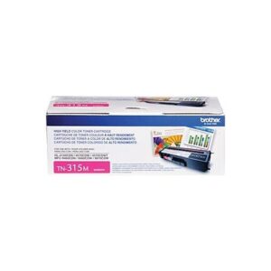 brother tn315m oem toner – hl 4150cdn 4570cdw 4570cdwt mfc 9460cdn 9560cdw 9970cdw high yield magenta toner (3500 yield) oem