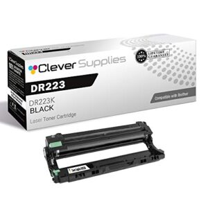 cs compatible toner cartridge replacement for brother dr223 dr223k blackhl-l3210cw, hl-l3230cdw, hl-l3270cdw, hl-l3290cdw, mfc-l3710cw, mfc-l3750cdw, mfc-l3770cdw toner cartridge black