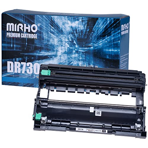 MIRHO Compatible Drum Unit Replacement for Brother DR730 DR-730 DR 730 to Use with HL-L2370DW HL-L2390DW MFC-L2750DW MFC-L2710DW DCP-L2550DW (Drum Unit, 1 Pack)