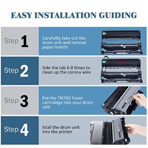 MIRHO Compatible Drum Unit Replacement for Brother DR730 DR-730 DR 730 to Use with HL-L2370DW HL-L2390DW MFC-L2750DW MFC-L2710DW DCP-L2550DW (Drum Unit, 1 Pack)