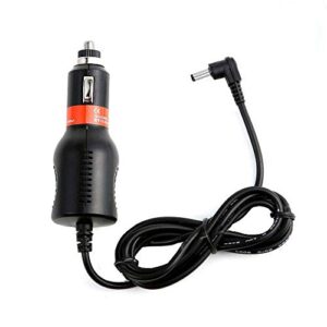 dc car charger for brother pocketjet 6 pocketjet 3 pj-622 pj-623 printer auto power cord, 6 feet, with led indicator