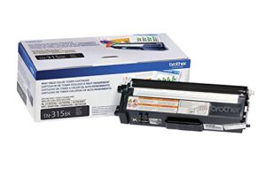 brother tn315bk oem toner – hl 4150cdn 4570cdw 4570cdwt mfc 9460cdn 9560cdw 9970cdw high yield black toner (6000 yield) oem