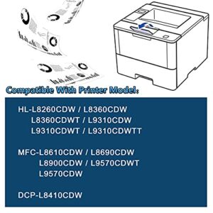 MaxColor TN436Y 1 PackYellow Compatible TN436 TN436 Super High Yield Toner Cartridge Replacement for Brother DCPL8410CDW HLL9310CDWT L8360CDWT L8360CDW L8260CDW L9310CDWTT Printer Toner Cartridge.