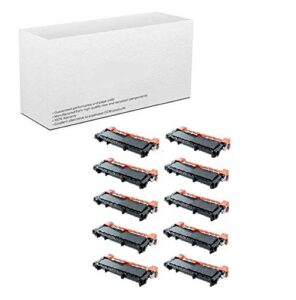 am-ink compatible toner cartridge replacement use for brother tn630 tb-630 tn660 tn-660 high yield mfc-l2720dw mfc-l2740dw printer (10-pack)