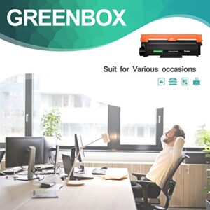 GREENBOX Compatible Toner Cartridge Replacement for Brother TN660 TN-660 TN630 TN-630 for Brother HL-L2300D DCP-L2520DW DCP-L2540DW HL-L2360DW HL-L2320D HL-L2380DW MFC-L2707DW Printer (4 Black)