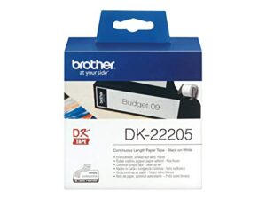 brother dk22205 dk label (62mm x 30m)