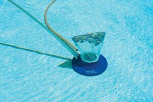 poolmaster 28300 big sucker swimming pool leaf vacuum, blue