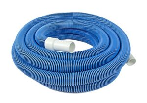 poolmaster 33435 heavy duty in-ground pool vacuum hose with swivel cuff, 1-1/2-inch by 35-feet,neutral