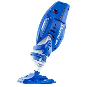 pool blaster max cg cordless pool vacuum for commercial grade cleaning & heavy duty power, handheld rechargeable swimming pool cleaner for inground & above ground pool, hoseless design by water tech