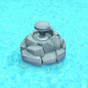 Poolmaster 54512 Rock Style Floating Fountain