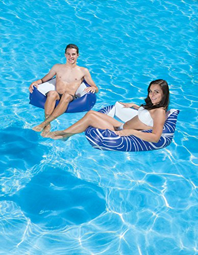 Poolmaster Catalina Water Chair Swimming Pool Float, 2 Pack