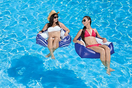 Poolmaster Catalina Water Chair Swimming Pool Float, 2 Pack