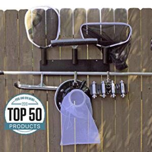 Poolmaster Swimming Pool Maintenance Tool Organizer, Black