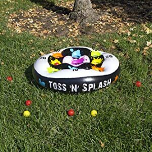 Poolmaster Toss 'N' Splash Inflatable Floating Game for Swimming Pools, Lawns, Decks