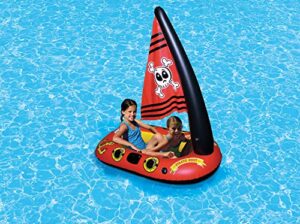 poolmaster pirate boat swimming pool float