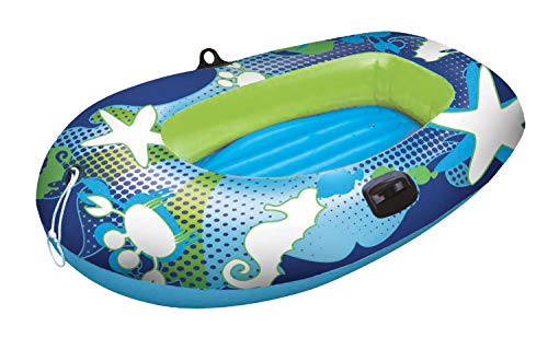 Poolmaster 87320 Swimming Pool and Lake Inflatable Boat, Deep Sea, Size, One Color