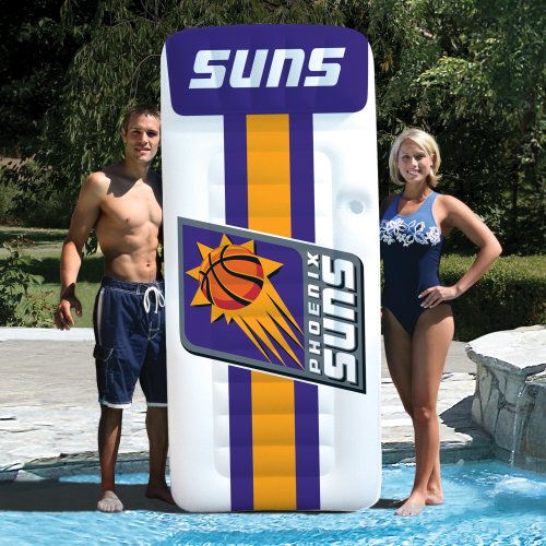 Poolmaster Phoenix Suns NBA Swimming Pool Float, Giant Mattress