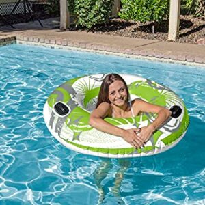 Poolmaster 01503 50-Inch Hurricane Sport Swimming Pool Float Inner Tube, Green