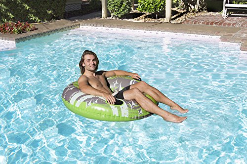 Poolmaster 01503 50-Inch Hurricane Sport Swimming Pool Float Inner Tube, Green