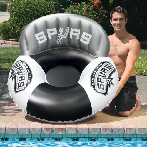 Poolmaster San Antonio Spurs NBA Swimming Pool Float, Luxury Drifter