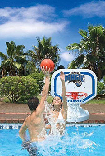 Poolmaster 72922 Orlando Magic NBA USA Competition-Style Poolside Basketball Game