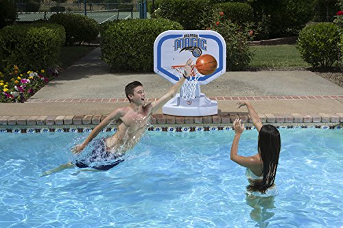 Poolmaster 72922 Orlando Magic NBA USA Competition-Style Poolside Basketball Game