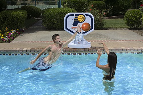 Poolmaster 72911 Indiana Pacers NBA USA Competition-Style Poolside Basketball Game