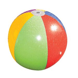 Poolmaster Splash and Spray Beach Ball Sprinkler Water Toy