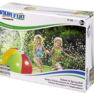 Poolmaster Splash and Spray Beach Ball Sprinkler Water Toy