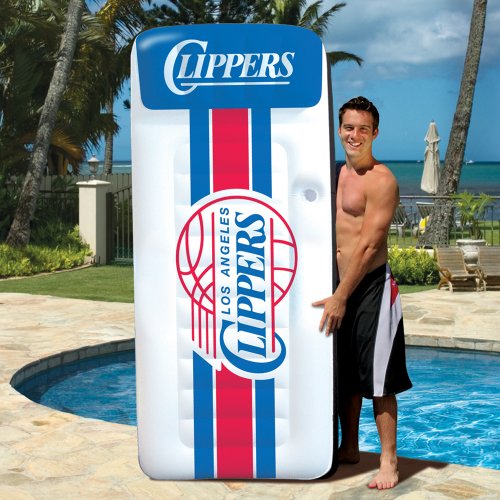 Poolmaster Los Angeles Clippers NBA Swimming Pool Float, Giant Mattress