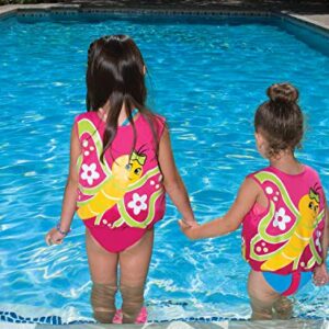 Poolmaster 50555 Learn-to-Swim Butterfly Swim Vest - 3-6 Years Old