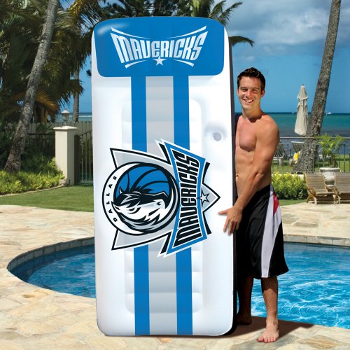 Poolmaster Dallas Mavericks NBA Swimming Pool Float, Giant Mattress