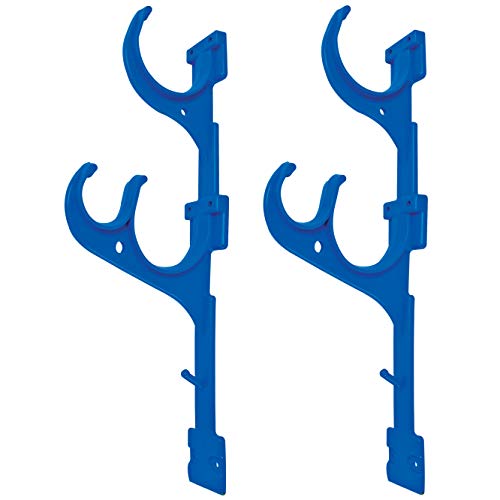 Poolmaster 35611 ABS Pole/Hose Combo Hangers - Blue