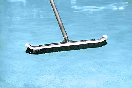 Poolmaster 20191 24" Aluminum-Back Brush - Commercial Collection