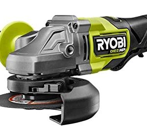 RYOBI ONE+ HP 18V Brushless Cordless 4-1/2 in. Angle Grinder (Tool Only) PBLAG01B