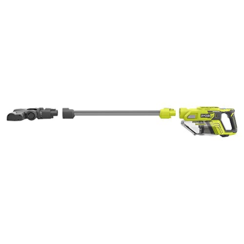 RYOBI 18V ONE+ Brushless Compact Stick Vacuum P724B with 4Ah Battery, (Bulk Packaged, No Retail Packaging)