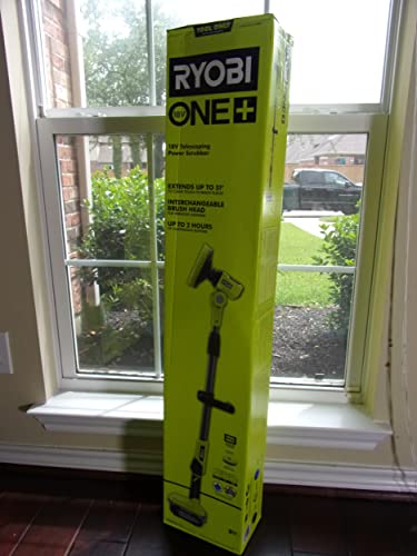 RYOBI 18-Volt ONE+ Cordless Telescoping Power Scrubber P4500 (Tool Only)