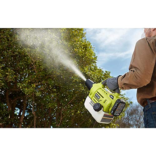 RYOBI ONE+ 18-Volt Lithium-Ion Cordless Mister with 2.0 Ah Battery and Charger Included