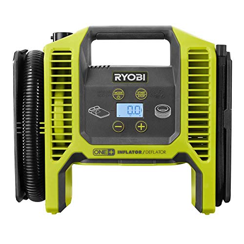 RYOBI 18-Volt Dual Function InflatorDeflator Kit with Battery and Charger (NO Retail Packaging, Bulk Packaged)