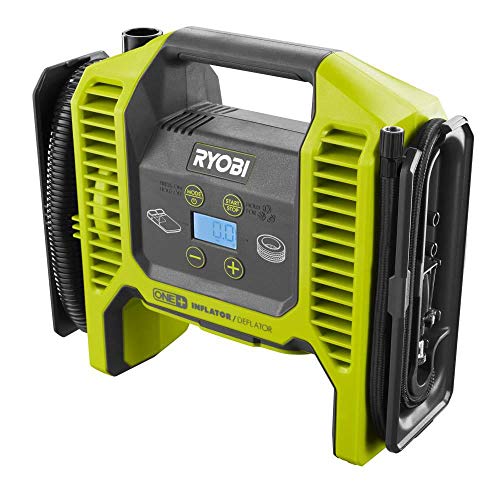 RYOBI 18-Volt Dual Function InflatorDeflator Kit with Battery and Charger (NO Retail Packaging, Bulk Packaged)