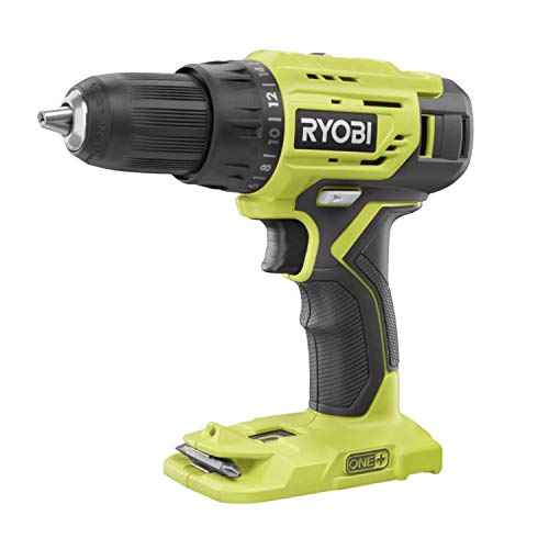 Ryobi Drill Set Bundle with Ryobi 1/2 Inch ONE+ Drill Driver, 1.5 Ah 18-Volt Battery, 40 Piece Drill Bit Set, and 16 Inch Buho Tool Bag