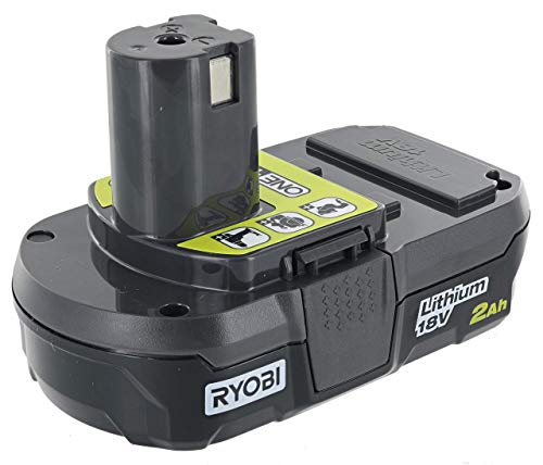 Ryobi P190 2.0 Amp Hour Compact 18V Lithium Ion Battery w/ Cold Weather Performance and (Charger Not Included / Battery Only)