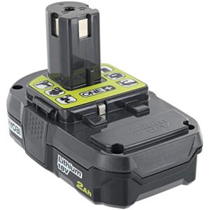 Ryobi P190 2.0 Amp Hour Compact 18V Lithium Ion Battery w/ Cold Weather Performance and (Charger Not Included / Battery Only)